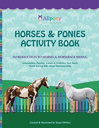 Book review of Horses & Ponies Activity Book - Readers' Favorite: Book ...