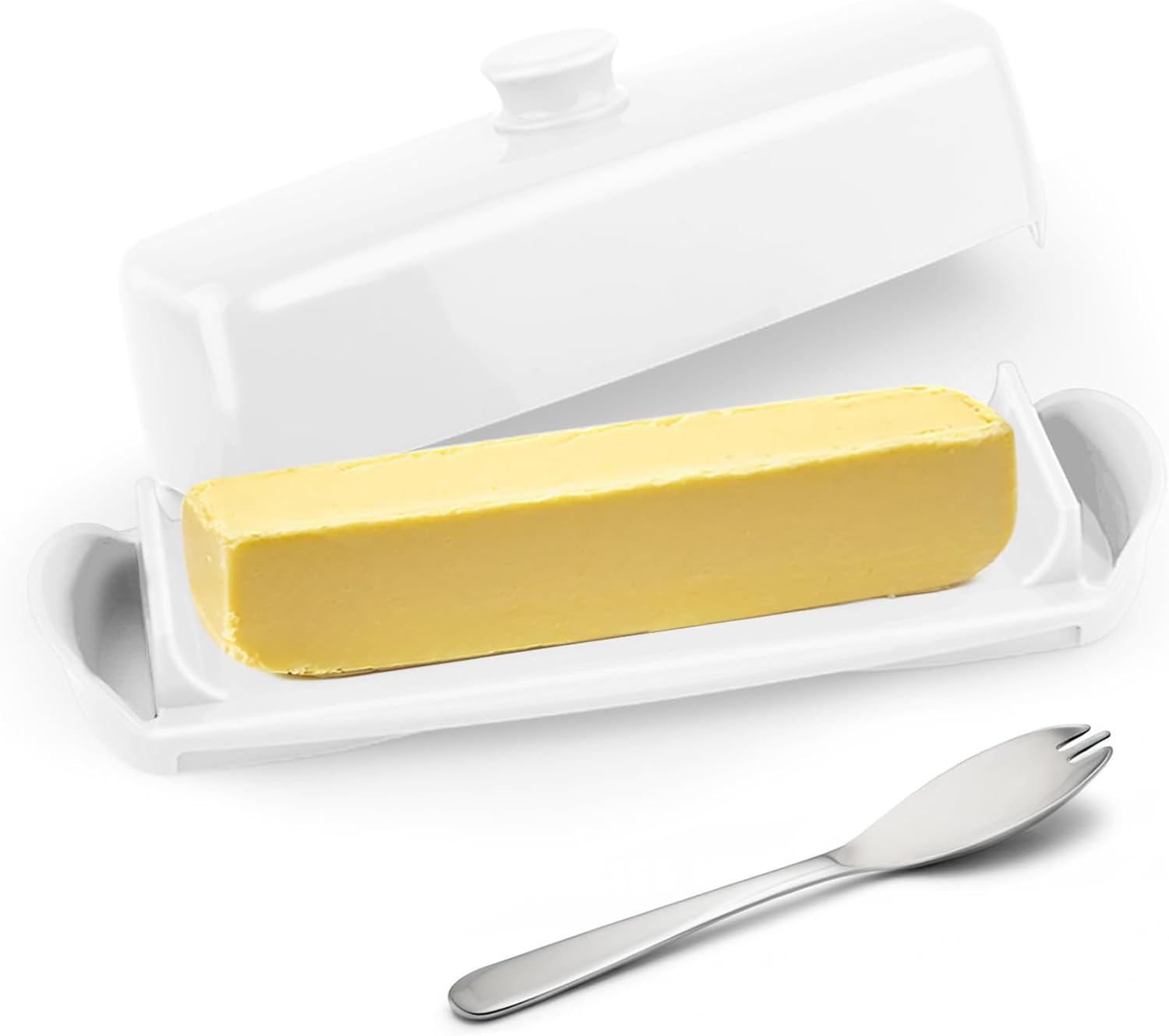 Amazon.com | Butter Dish With Lid, Butter Dish With Lid and Knife for ...