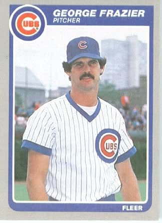 Amazon.com: 1985 Fleer Baseball Card #58 George Frazier : Collectibles ...