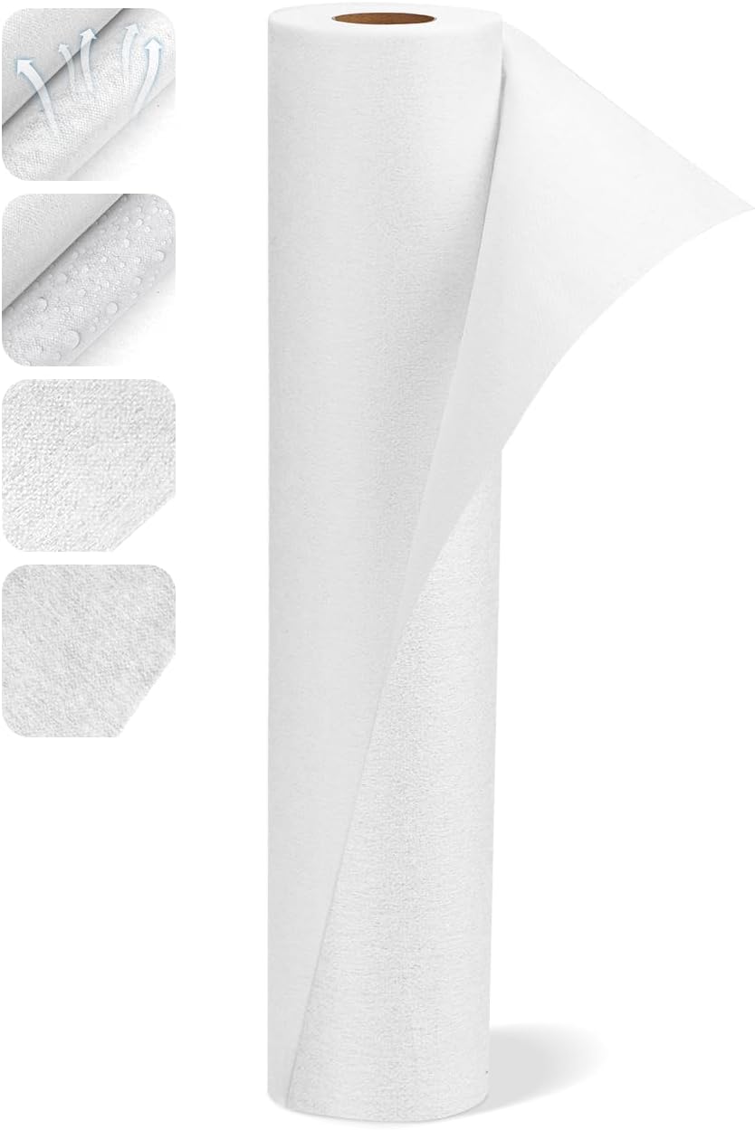 Amazon.com: Dercuy 15" X 15yd White Interfacing Fabric for Sewing ...