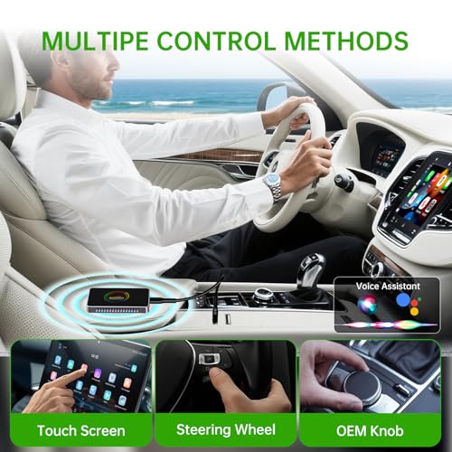 AI Box Wireless CarPlay & Auto Adapter - 4K HDMI, Dual 5G WiFi, Android ...