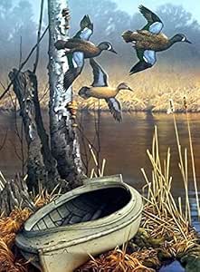 Amazon.com: 500 Piece Wooden Jigsaw Puzzle - Duck Hunting & Waterfowl ...