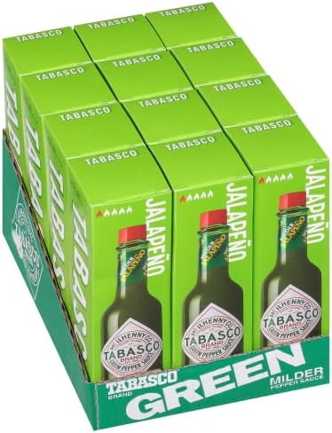 Amazon.com : TABASCO® Brand Green Jalapeño Pepper Sauce, 5 oz (Pack of ...