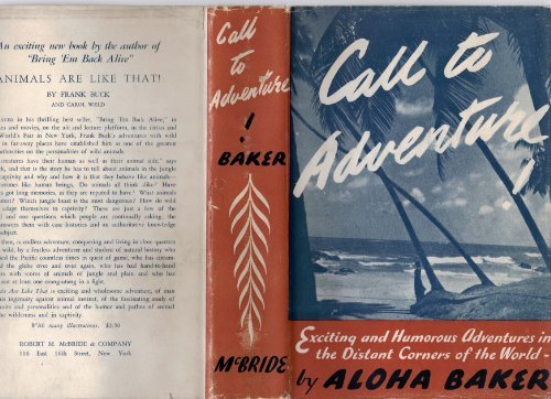 Call to Adventure!: Baker, Aloha: Amazon.com: Books