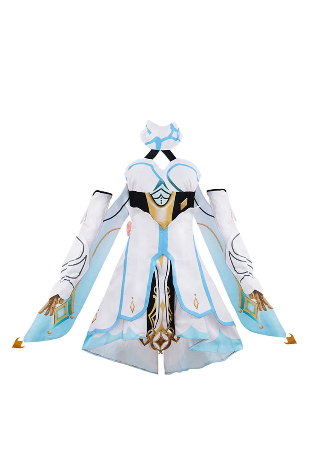 Buy Mowseper Genshin Impact Traveler Lumine Cosplay Costume Anime ...