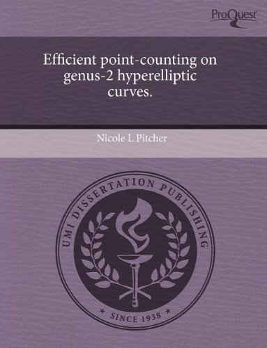 Buy Efficient Point-Counting on Genus-2 Hyperelliptic Curves Book ...