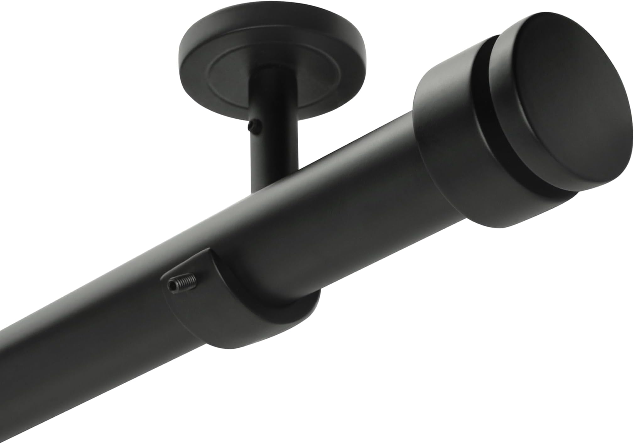 Amazon.com: Ceiling Curtain Rod, Adjustable Ceiling Mounted Curtain ...