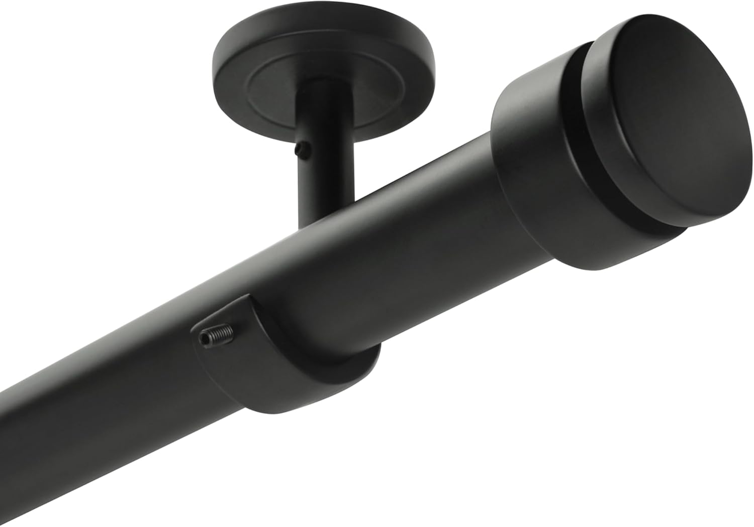 Amazon.com: Ceiling Curtain Rod, Adjustable Ceiling Mounted Curtain ...