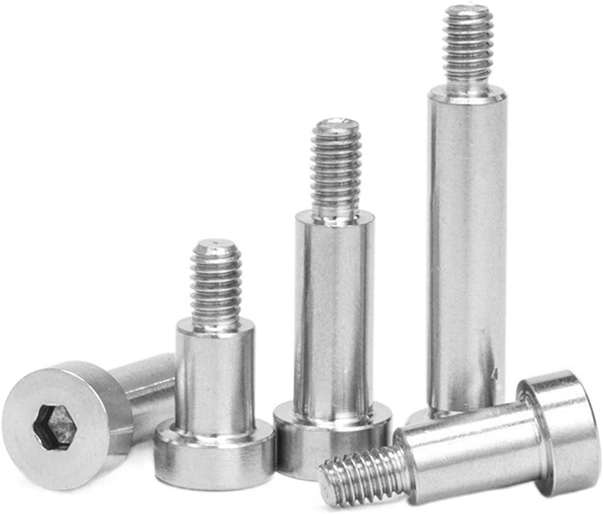 Amazon.com: BELLAY 10pcs/lot M3 M4 M5 M6 304 Stainless Steel Hex ...