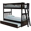 Amazon.com: Discovery World Furniture Twin Over Twin Bunk with Trundle ...