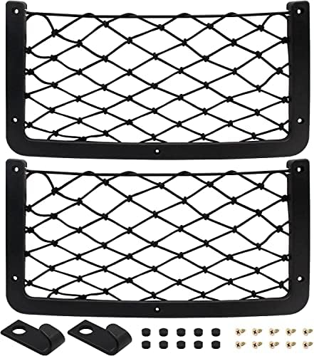 Norhogo Storage Nets for Campervans, van accessories, 2 Pcs Elastic ...
