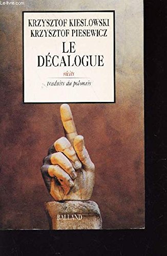 Amazon.com: Le décalogue: 9782715808379: Collectif: Books