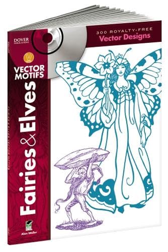 Fairies & Elves: Vector Motifs: Alan Weller: 9780486991740: Amazon.com ...