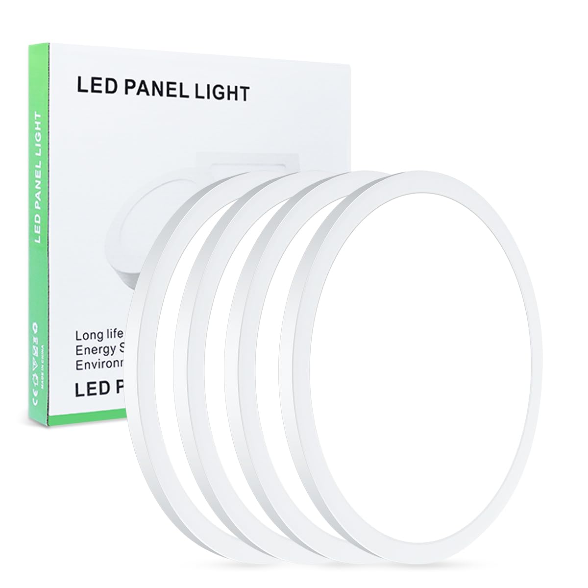 AMKI 4Pack 8 Inch Led Ceiling Light Flush Mount,Super Slim18W 6000K ...