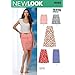 New Look 6053 Misses' Skirts Sewing Pattern, Size A (8-10-12-14-16-18 ...