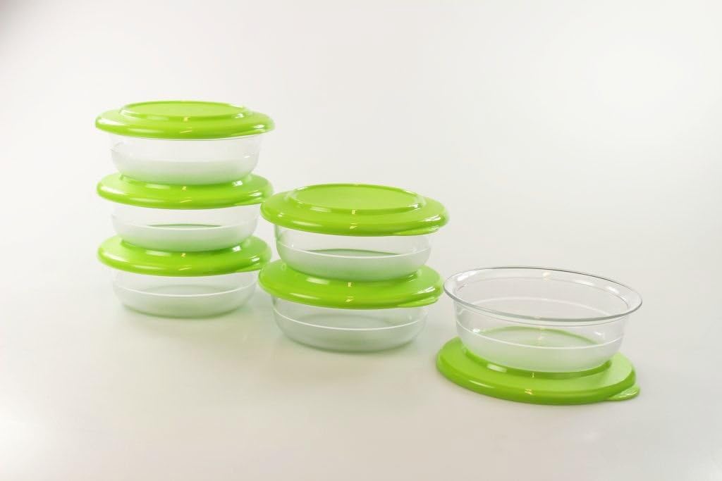 Amazon.de: TUPPERWARE Tafelperle 275ml grün Schüssel (6) Tafelfeine ...