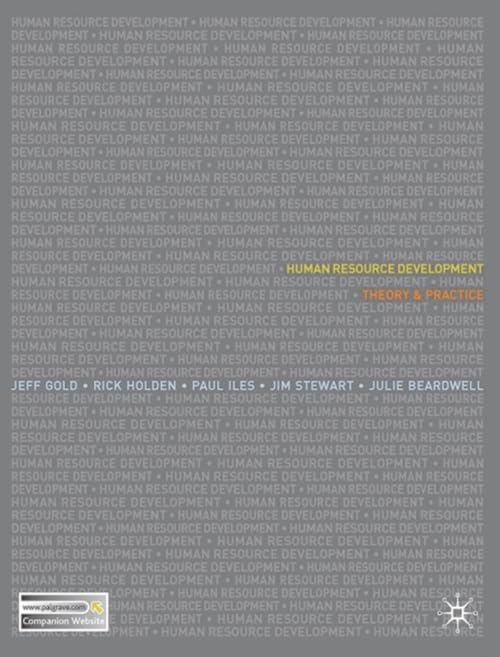 Amazon.com: Human Resource Development: Theory and Practice ...