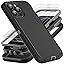 Amazon.com: YKHJKLEC for iPhone 12 Pro Max Case, Military Grade 3 in 1 Heavy Duty Shockproof ...