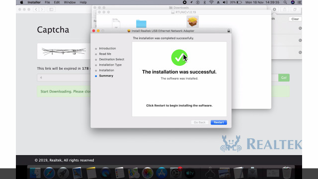 Watch Driver installation for CableCreation USB 3 Ethernet Adapter on ...