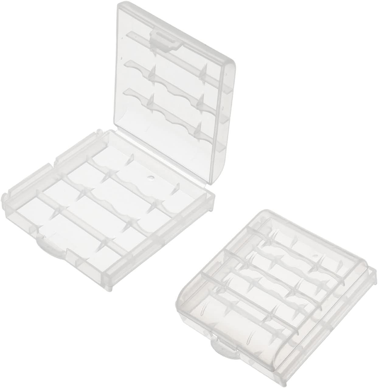 Amazon.com: GlossyEnd Set of 4 - Two C and Two D Battery Storage Box ...