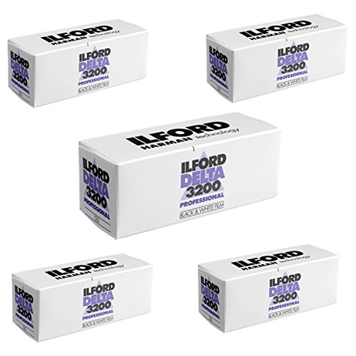 Snapklik.com : 5 X Ilford Delta 3200 Professional, Black And White ...