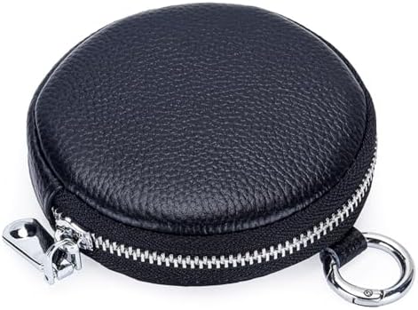 Amazon.com: Yzikema 1 Pcs Leather Zipper Coin Purse Wallet With ...