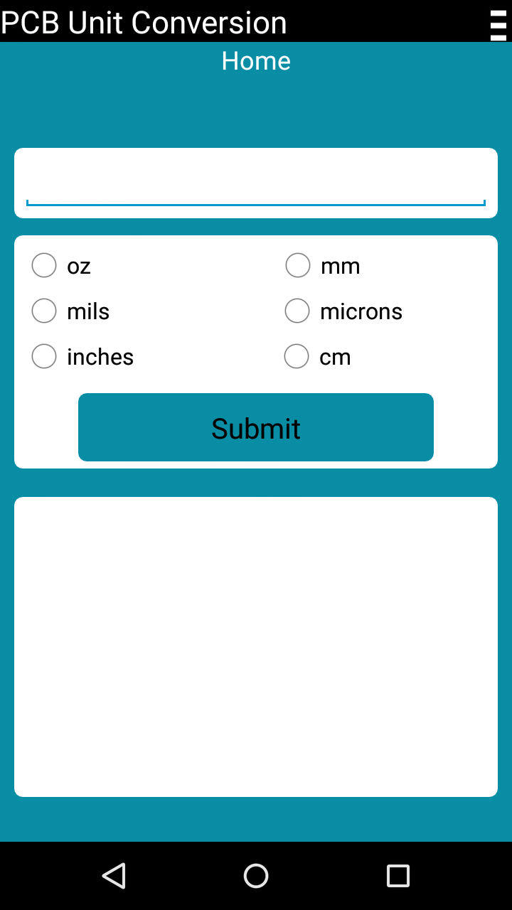 PCB Unit Conversion - App on Amazon Appstore