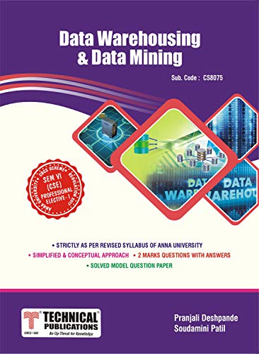 Data Warehousing and Data Mining for Anna University R17 CBCS (VI- CSE ...