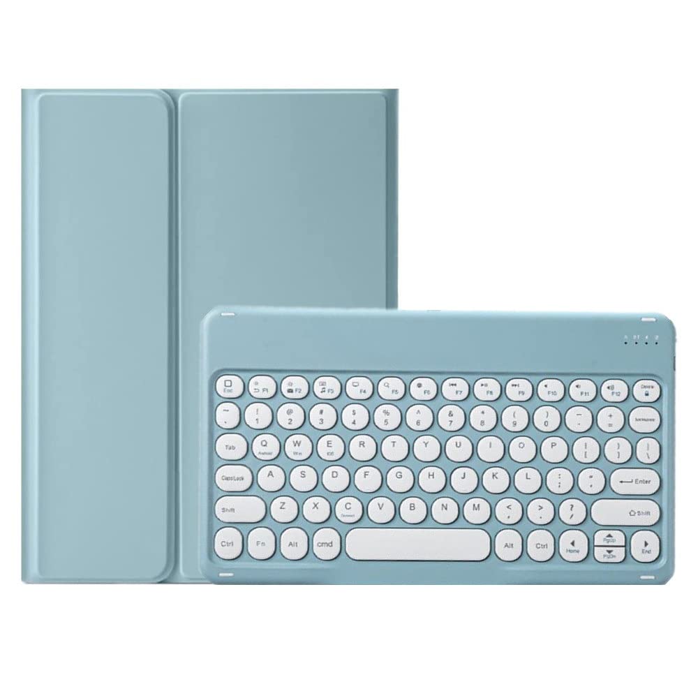 Amazon.com: KMXDD Cute iPad 10th Generation Keyboard Case Round Key ...