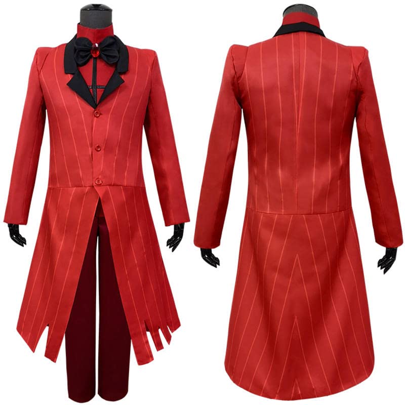 Buy Tuboshu Cosplay Alastor Uniform Hazbin Hotel Cosplay Costume Men ...