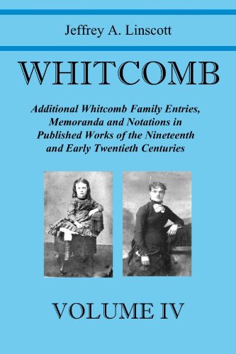 WHITCOMB, Volume IV: Jeffrey A. Linscott: 9781935573807: Amazon.com: Books