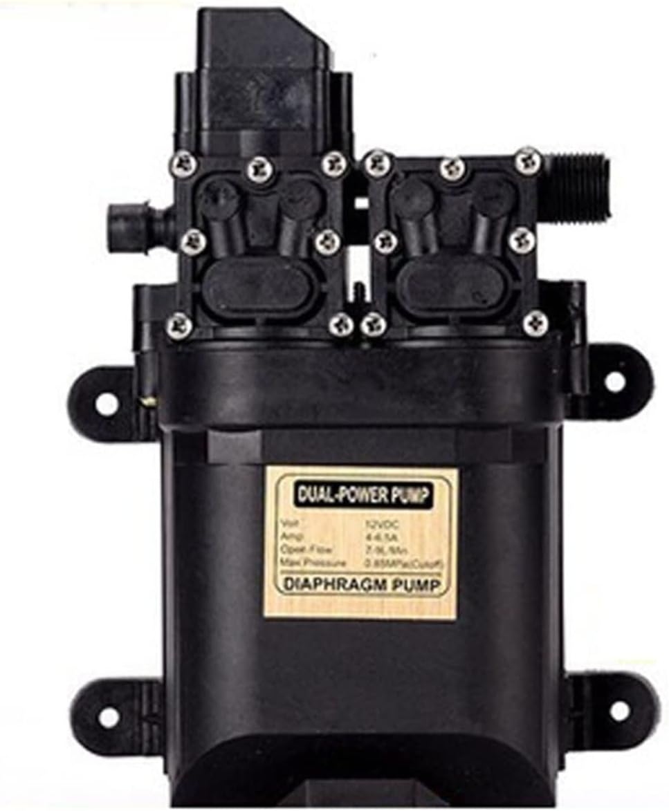 Mini Power Small Pump Dual water pump DC 12V 120W high pressure self ...