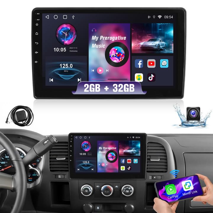 Amazon.com: Leadfan Car Stereo Radio for Chevy Chevrolet GMC Buick with ...