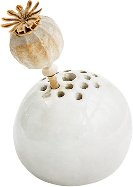 Amazon.com: Small Porous Flower Vase, Daisy Vase, Colorful Round ...