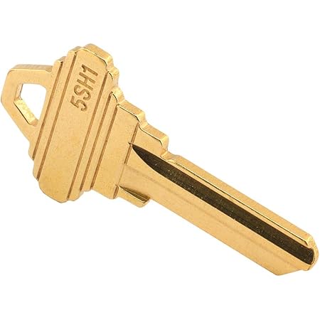 Prime-Line MP66750 Schlage SC1 Key Blank, Brass Construction, For 5-Pin ...