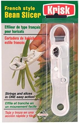 KitchenCraft Krisk Bean Stringer and Slicer, French Style Green Bean ...