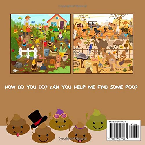 Snapklik.com : Wheres The Poo: A Search And Find Book For 3-5 Year Olds