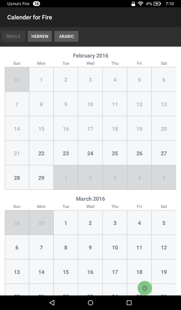 Calendar App for Fire:Amazon.com:Appstore for Android