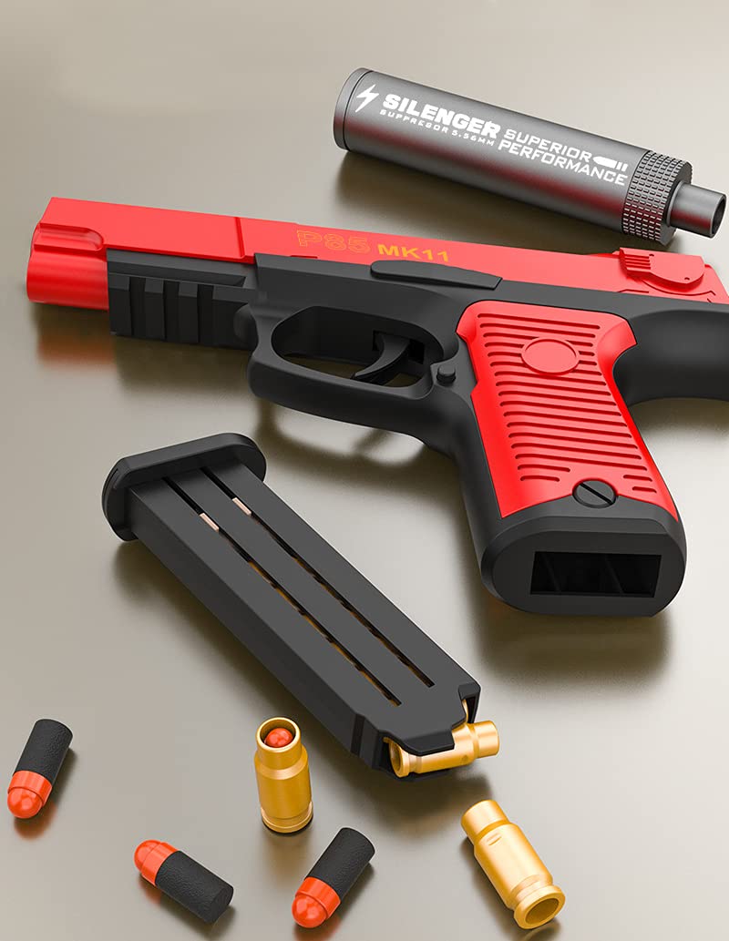 Toy Gun Cool Fake Pistol Rubber Bullet Guns That Look Real Realistic ...