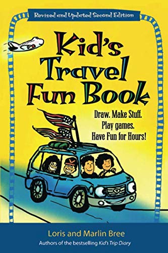 Amazon.com: Kid's Travel Fun Book: Draw. Make Stuff. Play Games. Have ...
