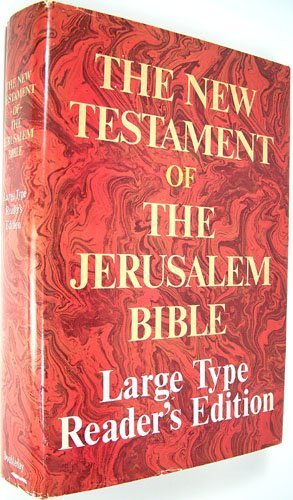 Amazon.com: The New Testament of the Jerusalem Bible, Large Type Reader ...