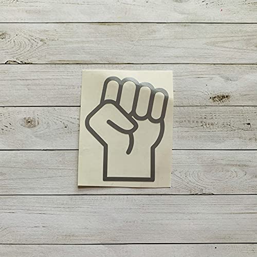 Amazon.com: Raised Fist Decal | Fist Decal | Clenched Fist Decal | Hand ...