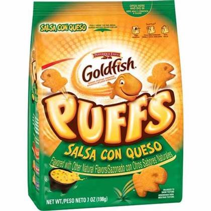 Amazon.com: Pepperidge Farm Goldfish Puffs, Salsa Con Queso, 7 Ounce