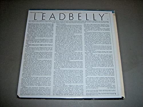 Leadbelly Vinyl Records Lps For Sale - CRAZY FOR VINYL