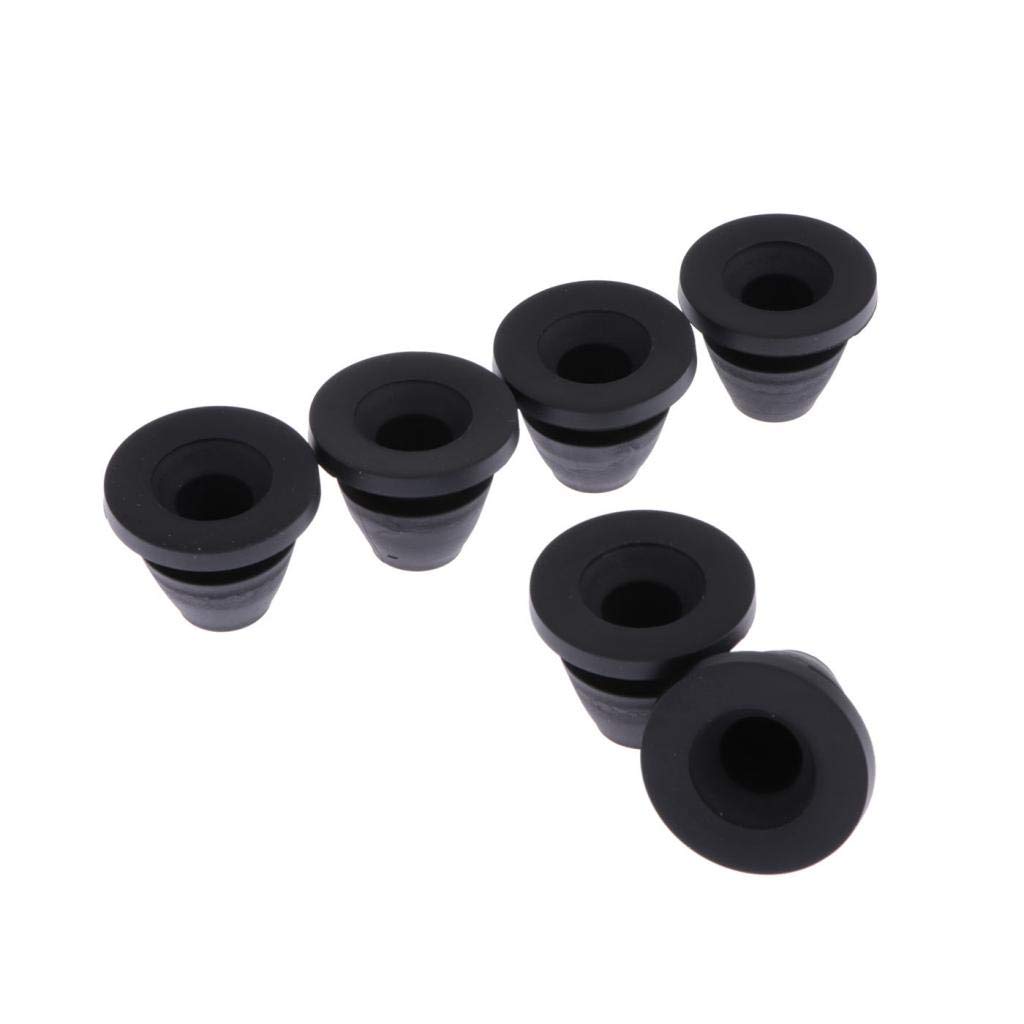 GAH 6 Pieces Rubber Side Cover Grommets For Harley Touring : Amazon.in ...