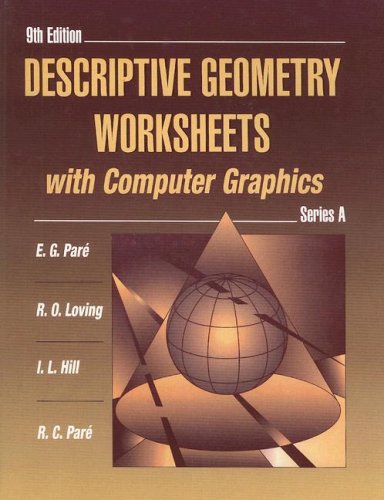 Amazon.com: Descriptive Geometry Worksheets With Computer Graphics ...