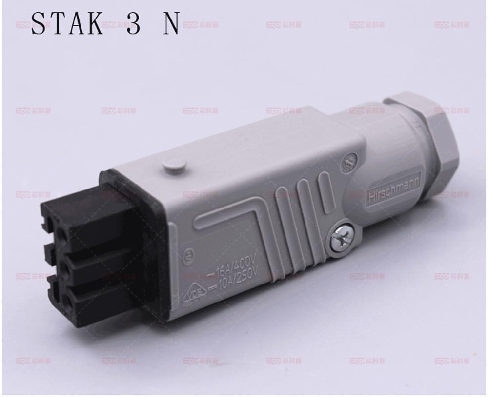 2+PE Pin Connector STAS 200 Male Plug Connector – Compatible With ...