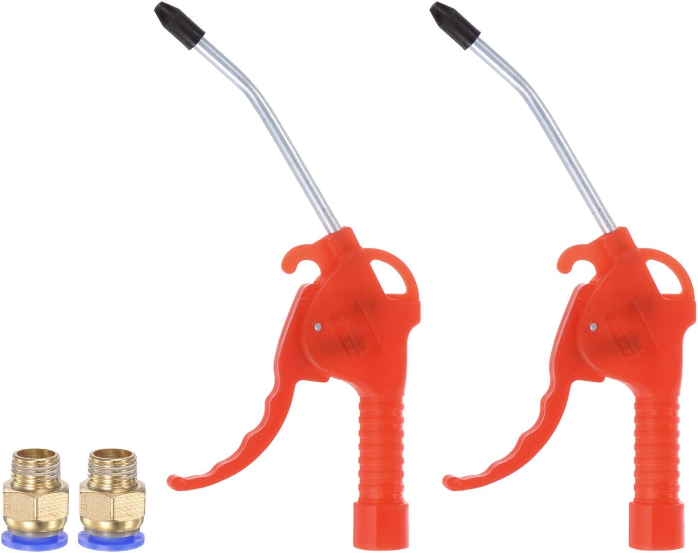 sourcing map 2pcs Air Blow Gun Stainless Steel High Pressure Dust ...