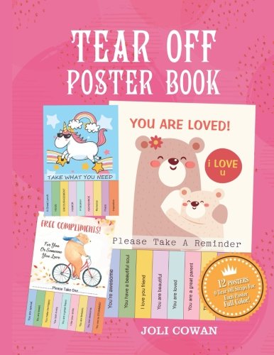 Tear Off Poster Book: Spread Positive Vibes Affirmations And Thoughts ...