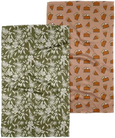 Amazon.com: GEOMETRY Kitchen Towels - Quick Dry Microfiber Cloth Dish ...